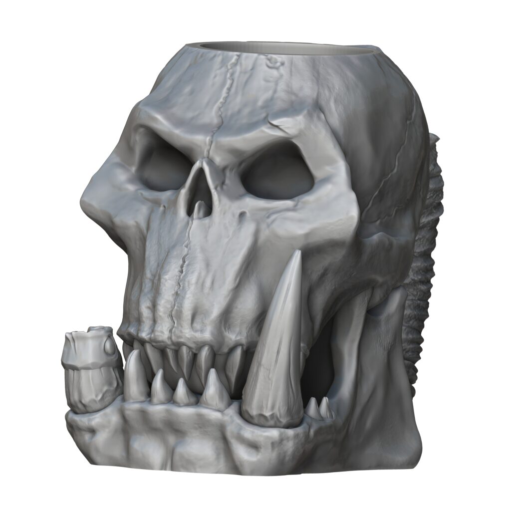 The Orc Skull – Ars Moriendi 3D