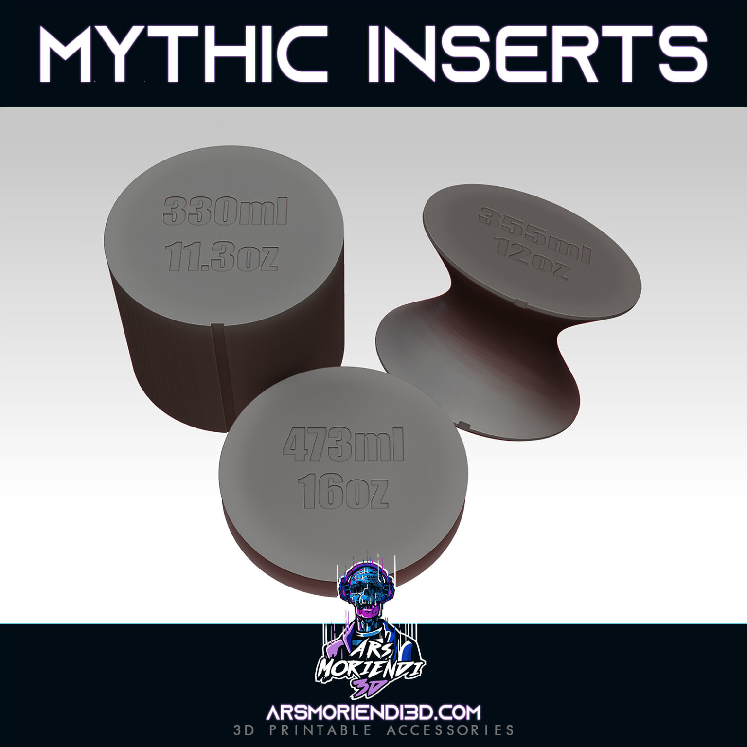 Mythic Mugs Inserts – Ars Moriendi 3D