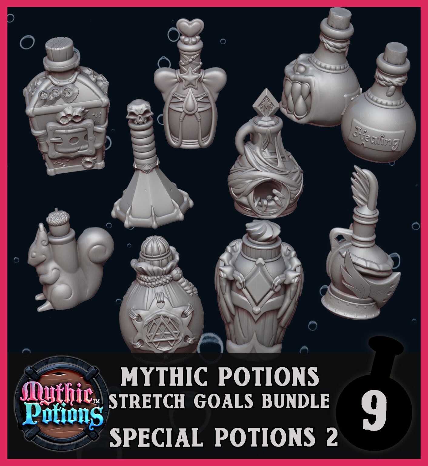 Special Potions Stretch Goals Bundle – Ars Moriendi 3D
